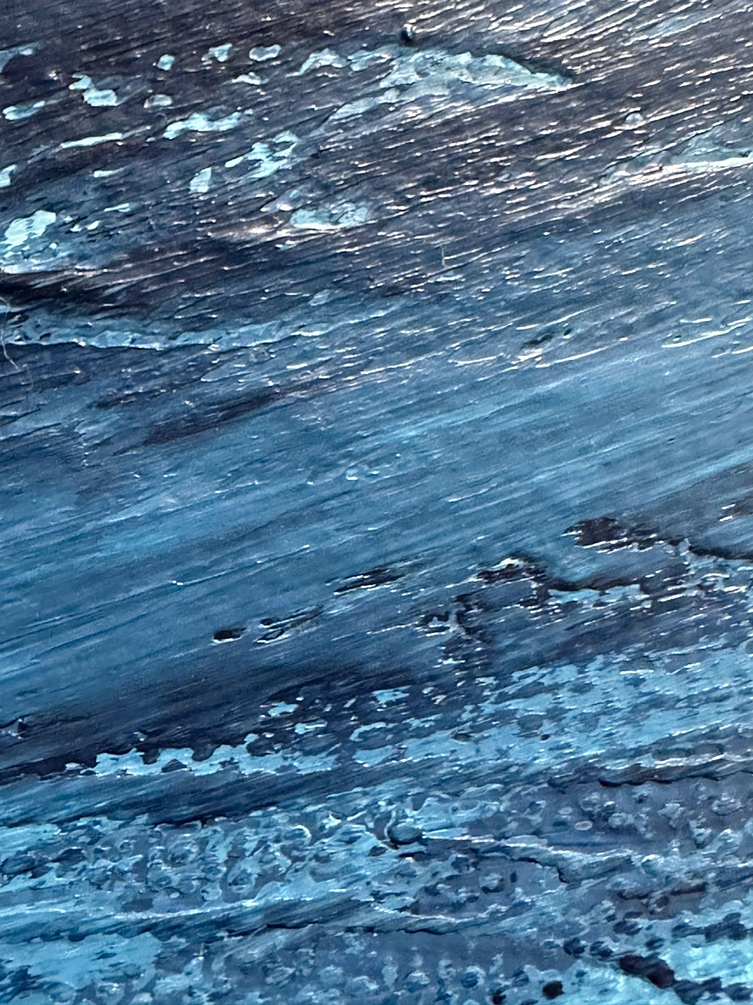 Waves - Acrylmalerei - Rakeltechnik - manuela eschbaum